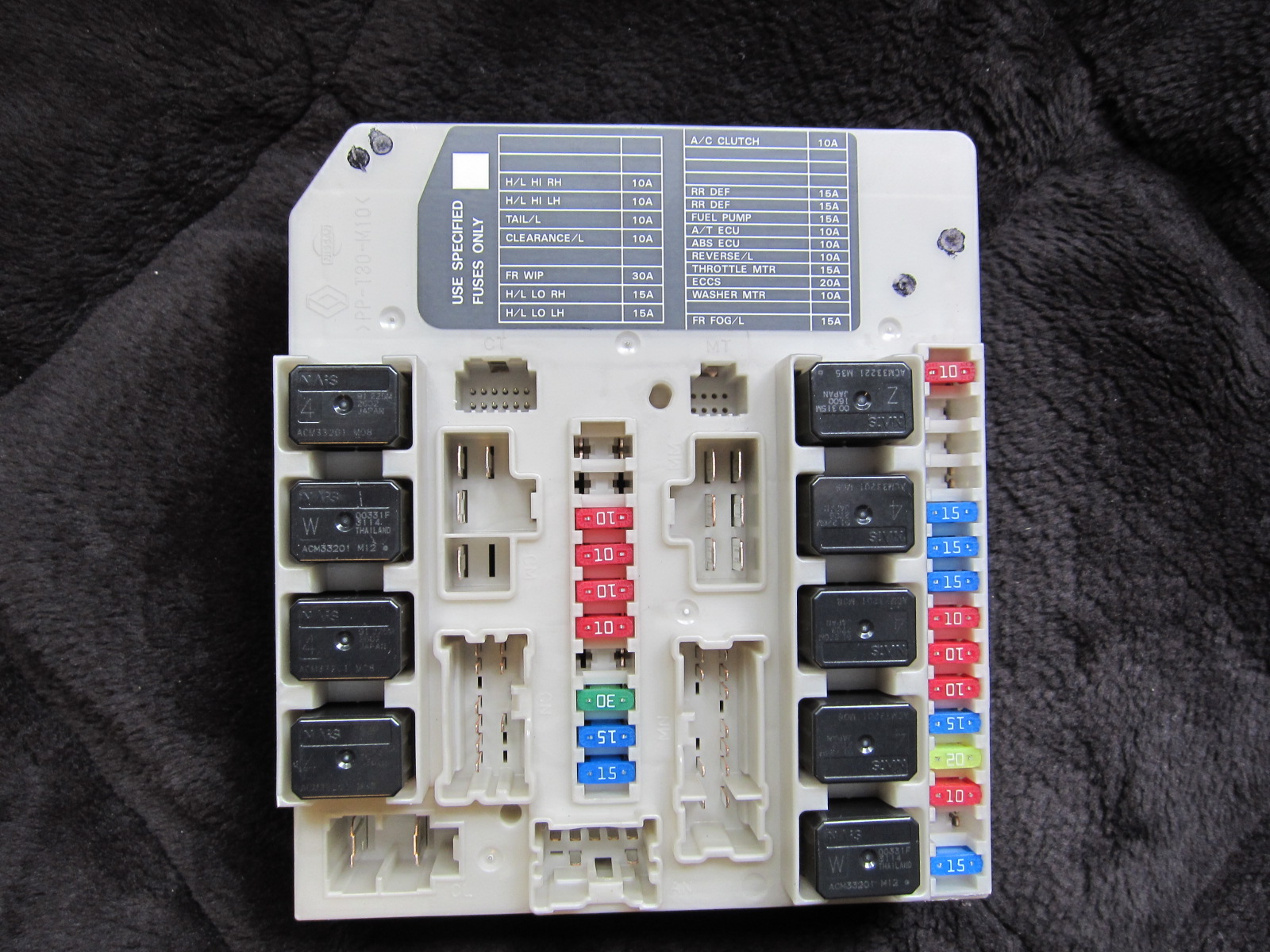 ワイパー動かず IPDM交換 | こだわりと節約の DIY